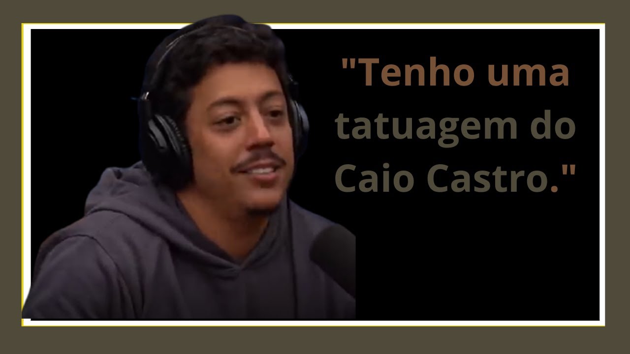 Renato Albani possui uma tatuagem do Caio Castro. - YouTube
