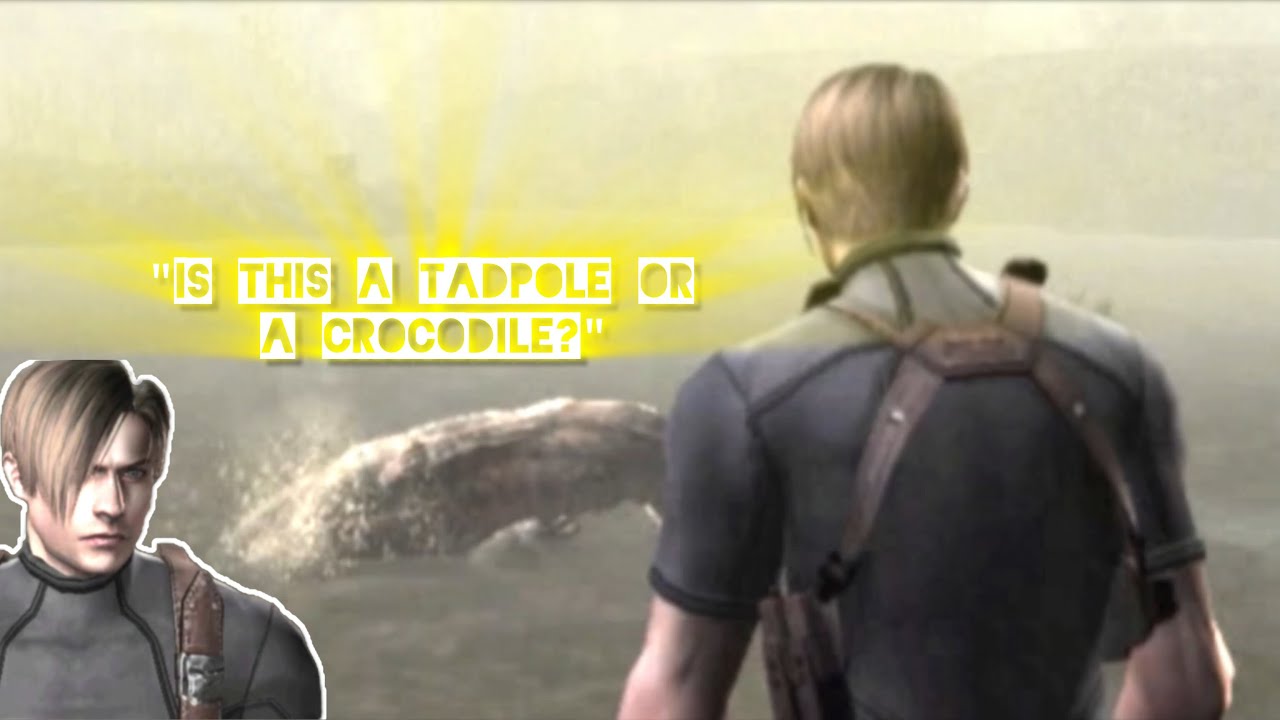 "RESIDENT EVIL 4", MONSTER SALAMANDER! - YouTube