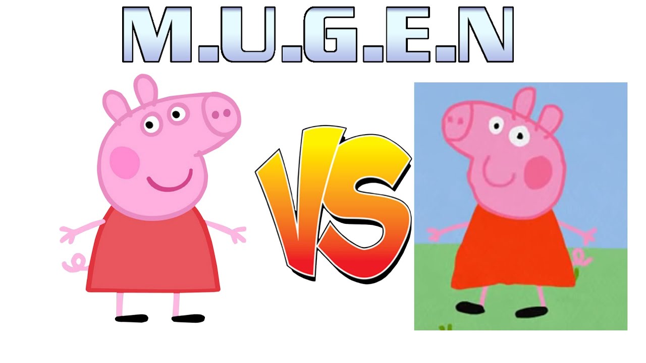 Mugen: Peppa Pig vs un clon suyo - YouTube