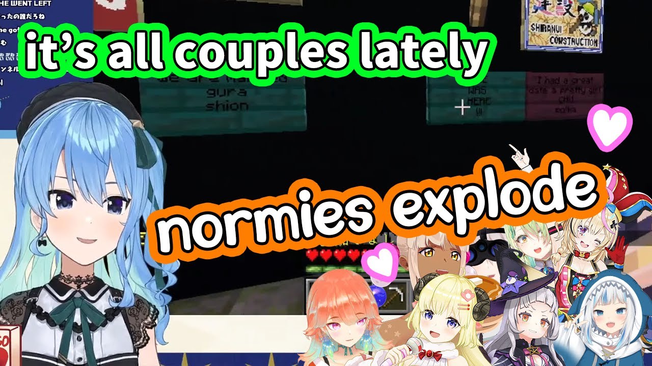 HoloEN Server became a Dating Spot [ENG Subbed Hololive / Hoshimachi Suisei] - YouTube