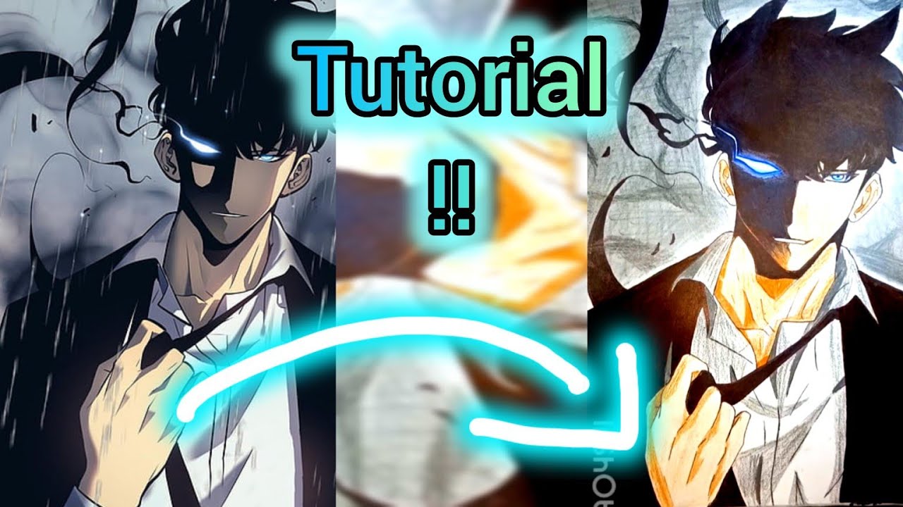HOW TO DRAW SANG JIN WOO [FULL TUTORIAL]💪♥️🔥💥 ️||#like#subscribe# ...
