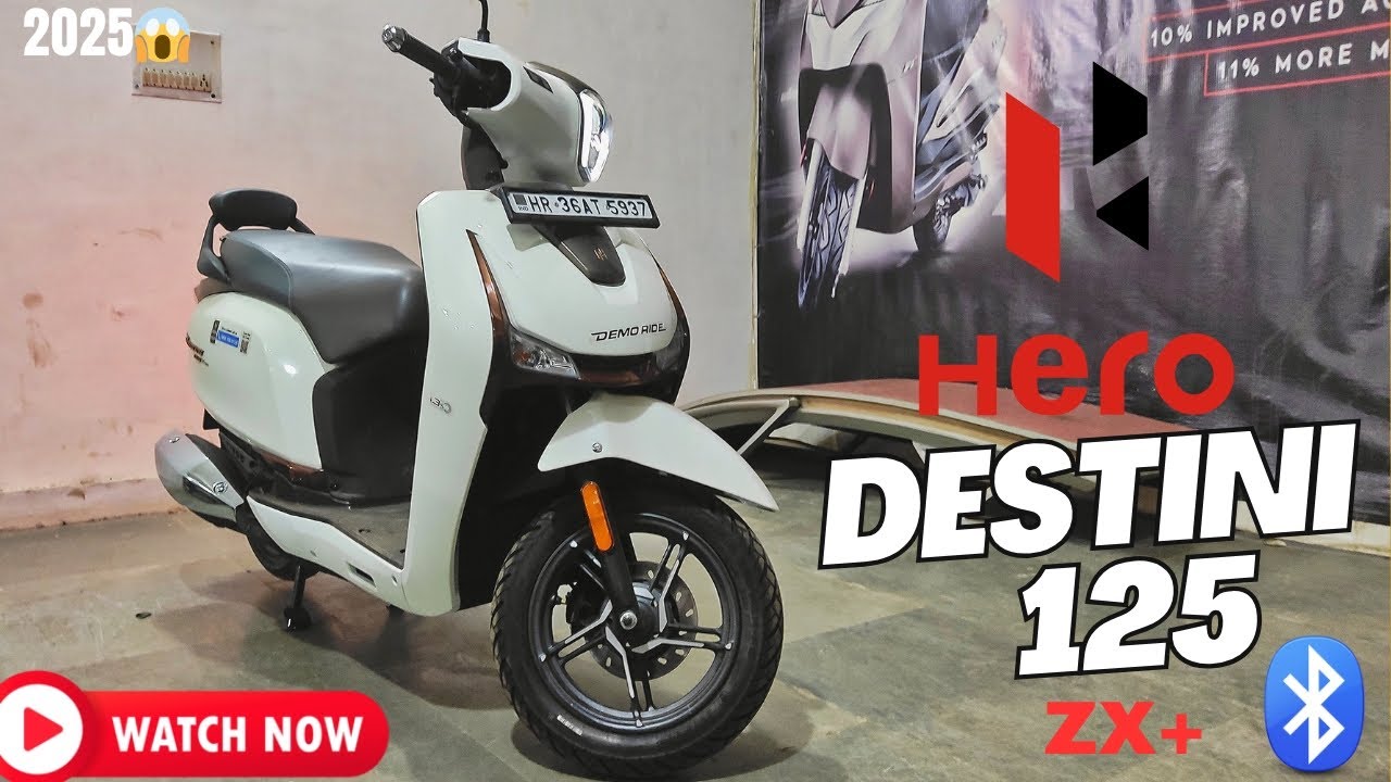 HERO DESTINI 125 ZX+ (TOP VARIANT) 2025 MODEL |PRICE |DETAILED REVIEW ...