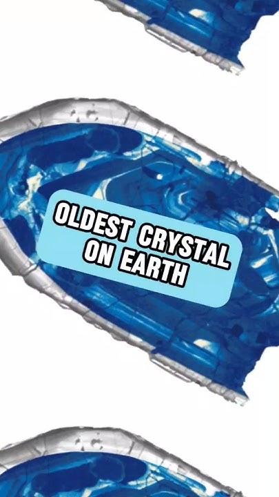 Oldest mineral on Earth - Zircon Crystal - The Oldest Gemstone #shorts ...