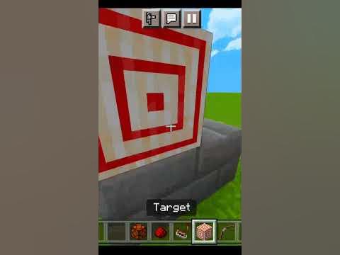 How to Make Target🎯 Practice in Minecraft #shorts #minecraft - YouTube