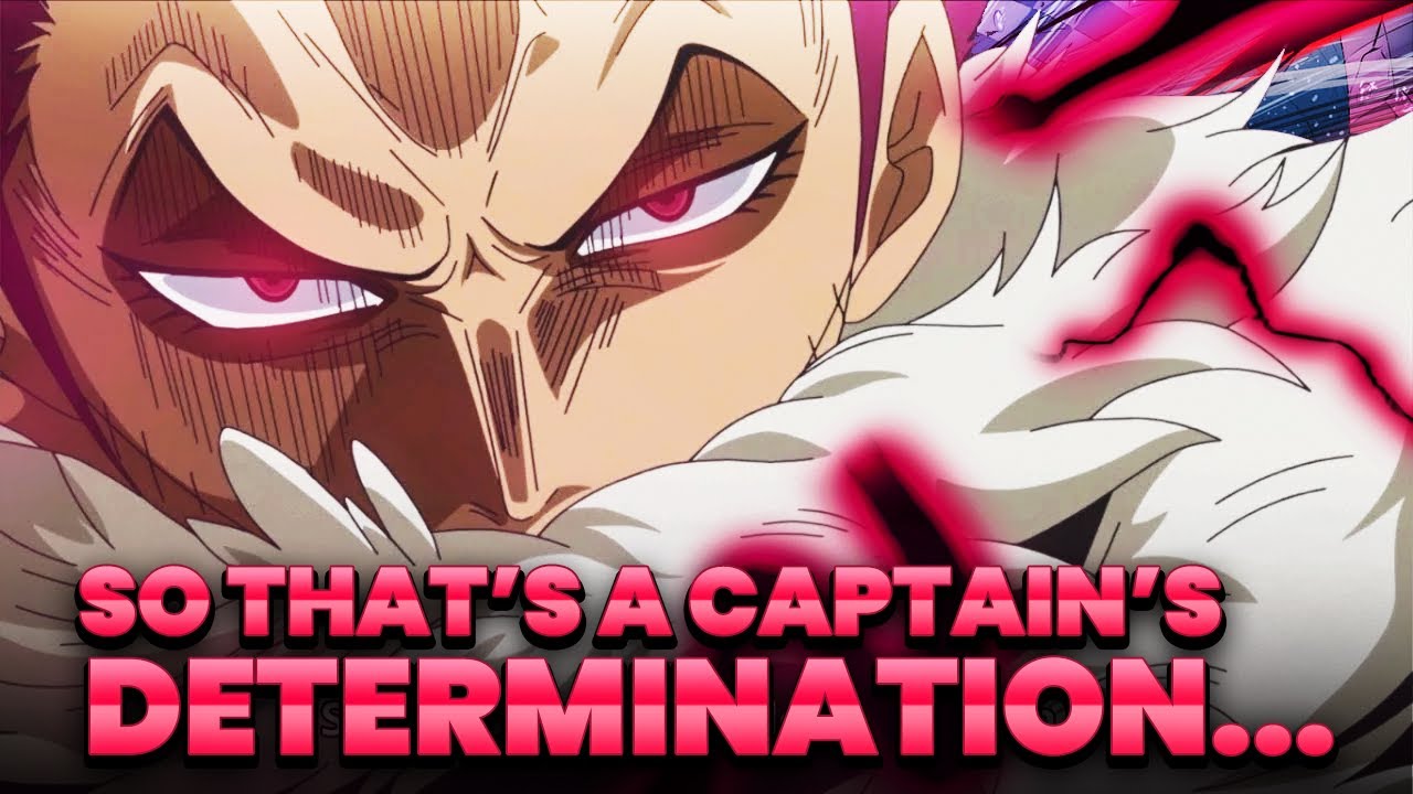 SO THATS A CAPTAINS DETERMINATION ONE PIECE EPIC SCENE BREAKDOWN - YouTube