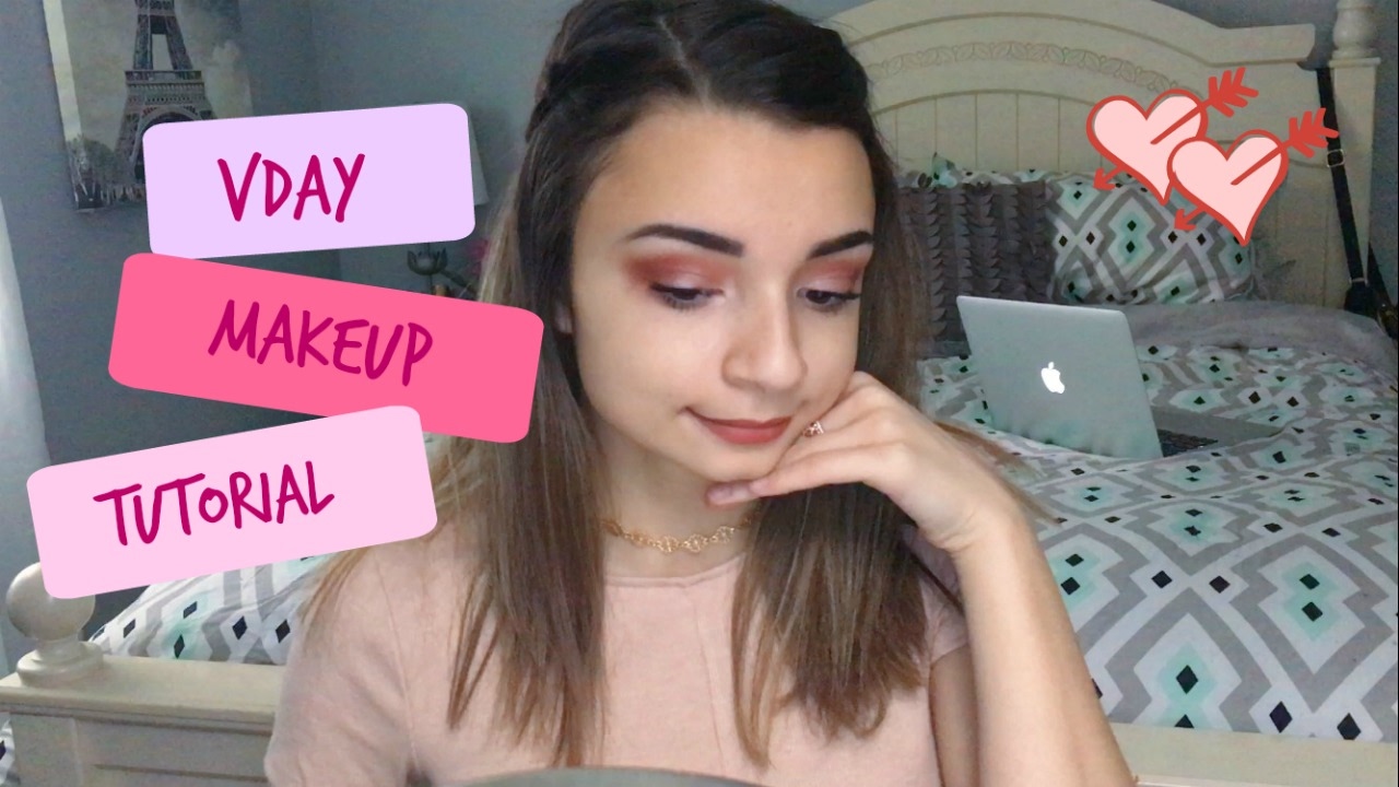 V Day Makeup Tutorial 2017 - YouTube
