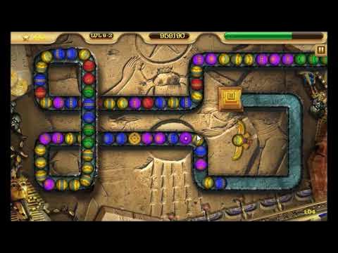 Zuma Deluxe Mod - The Temple of the Anubis - Stage 9 - YouTube