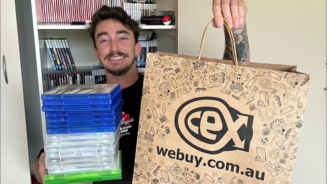 I bought way too many games... (My first time at CEX!) - YouTube