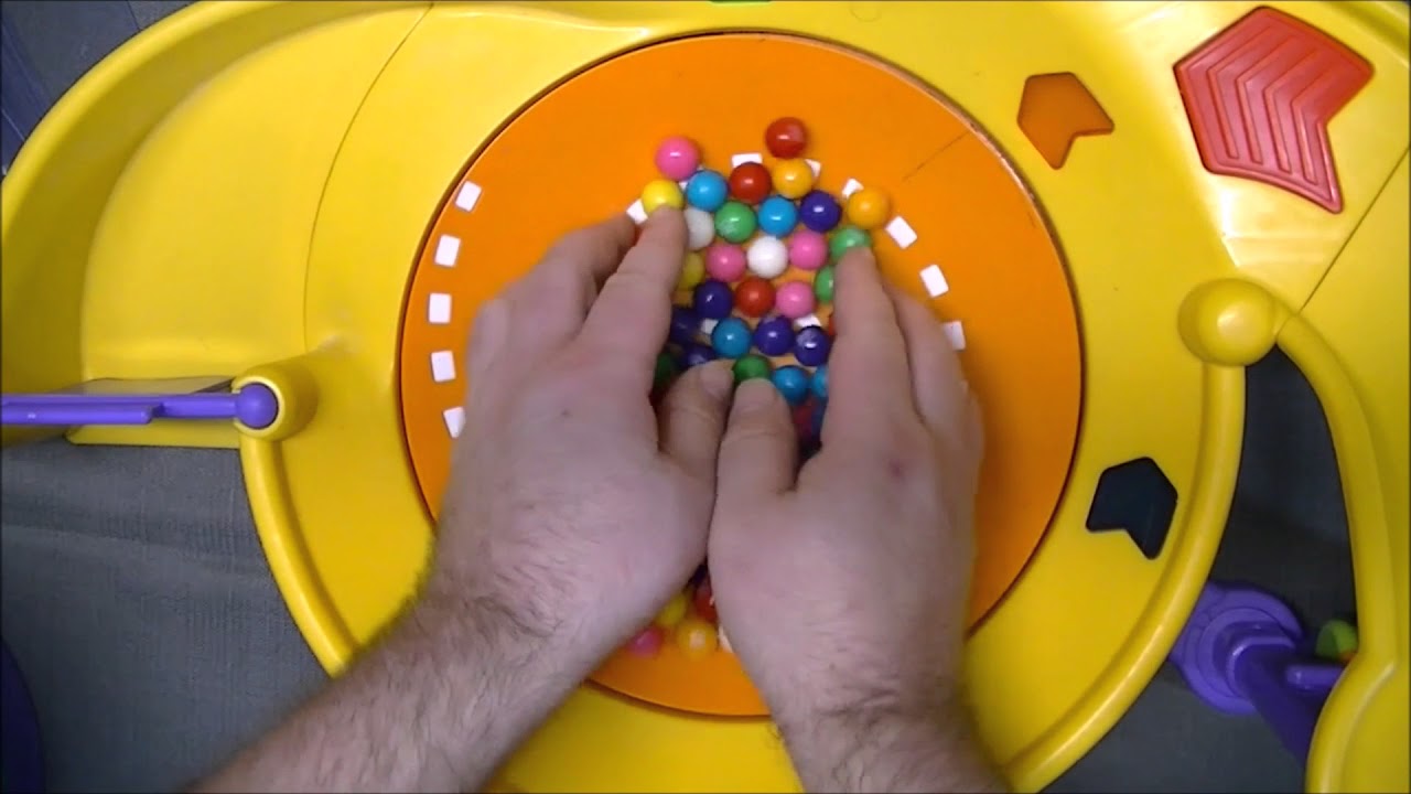 Spinning Marble Maze Crazy Reverse Action! Counting Fun! - YouTube