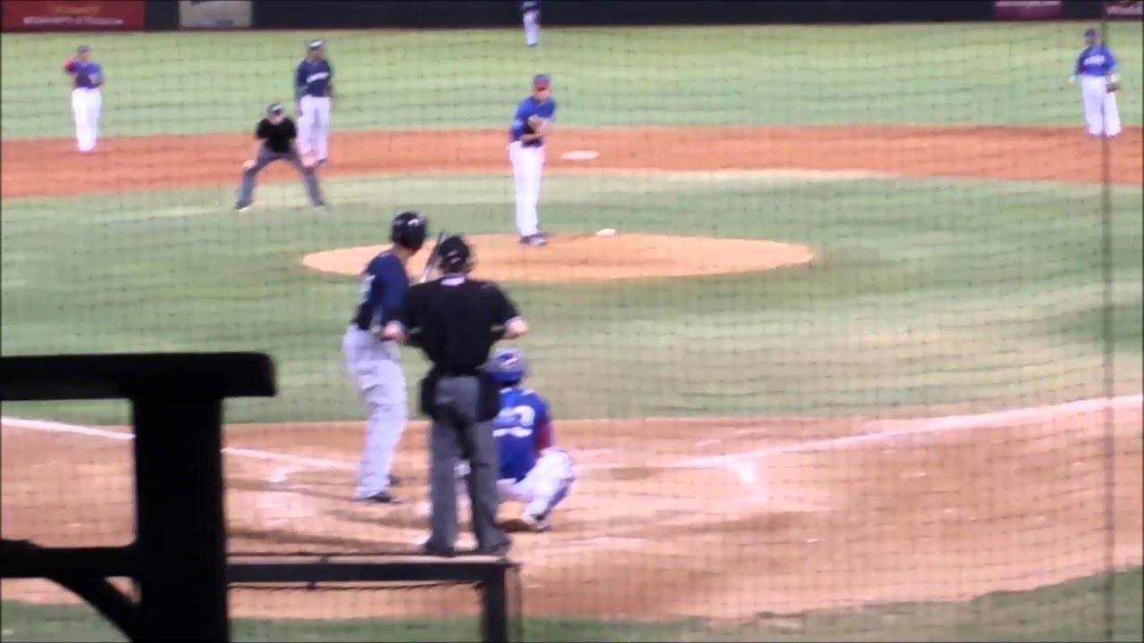 AZL Mariners at Rangers 7/29: TEX LHP Brett Martin - YouTube
