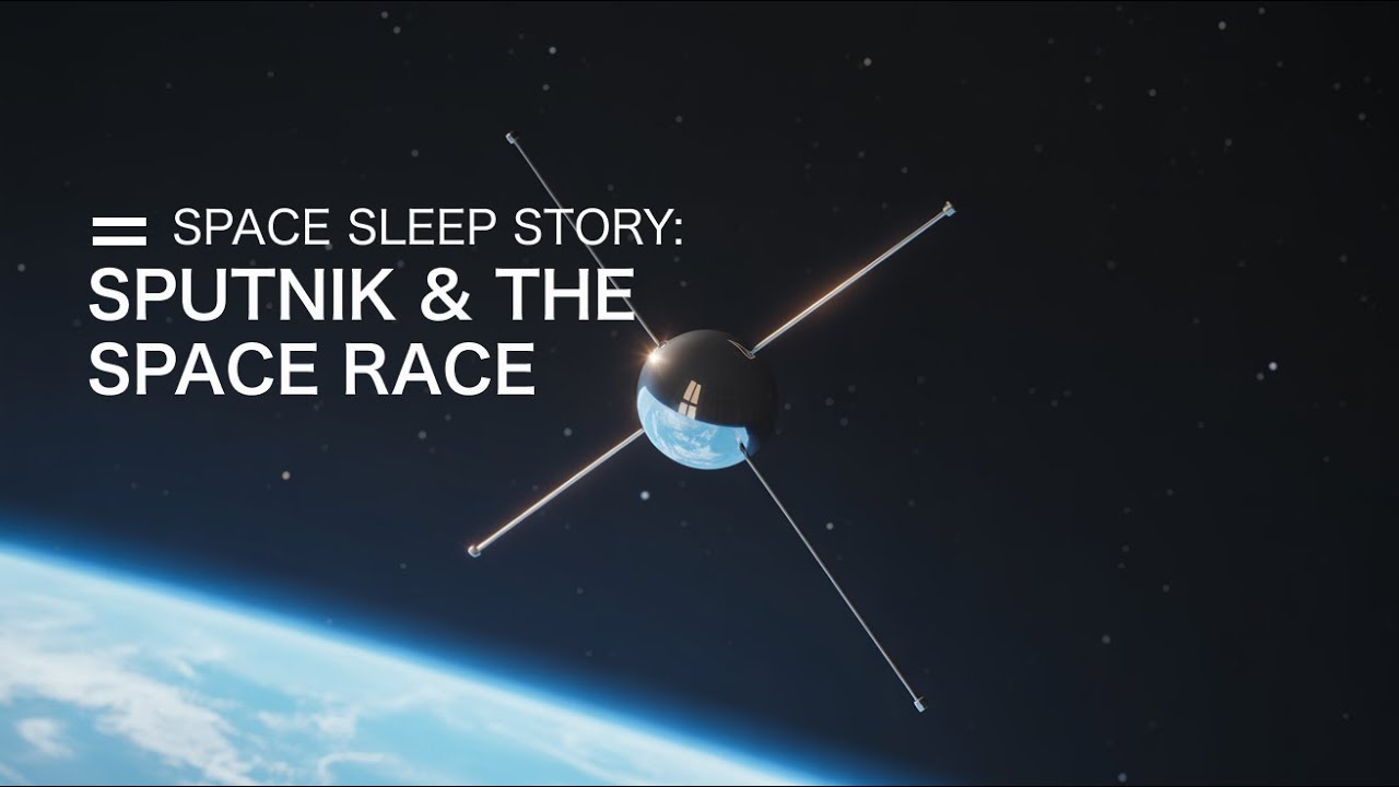 Space Sleep Story | Sputnik 1 & The Space Race | 120 Mins Space History ...