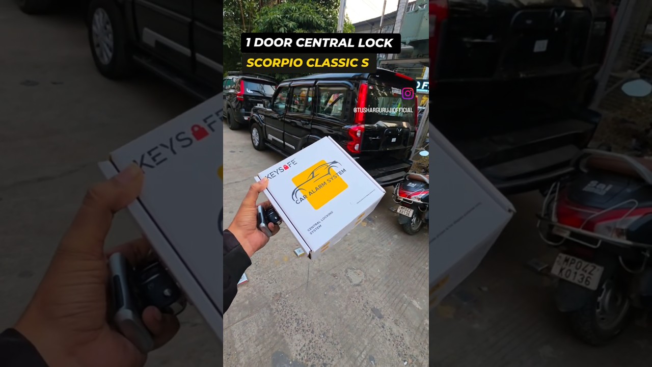 2025 SCORPIO CLASSIC S | KEYSAFE ONE DOOR FLIPKEY CENTRAL LOCKING KIT 📞 ...