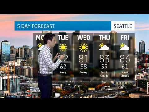 Seattle's Weather Forecast for July 7, 2014 - YouTube