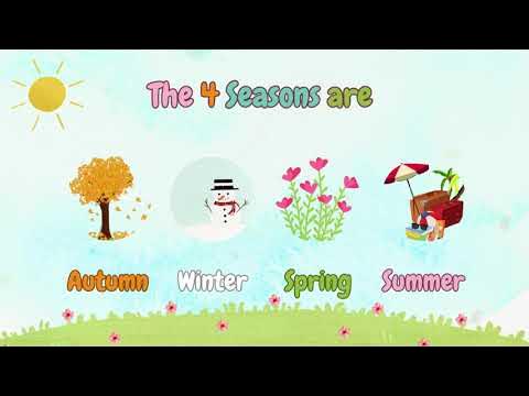 Best Educational Learning vids for kids ! The 4 seasons - YouTube