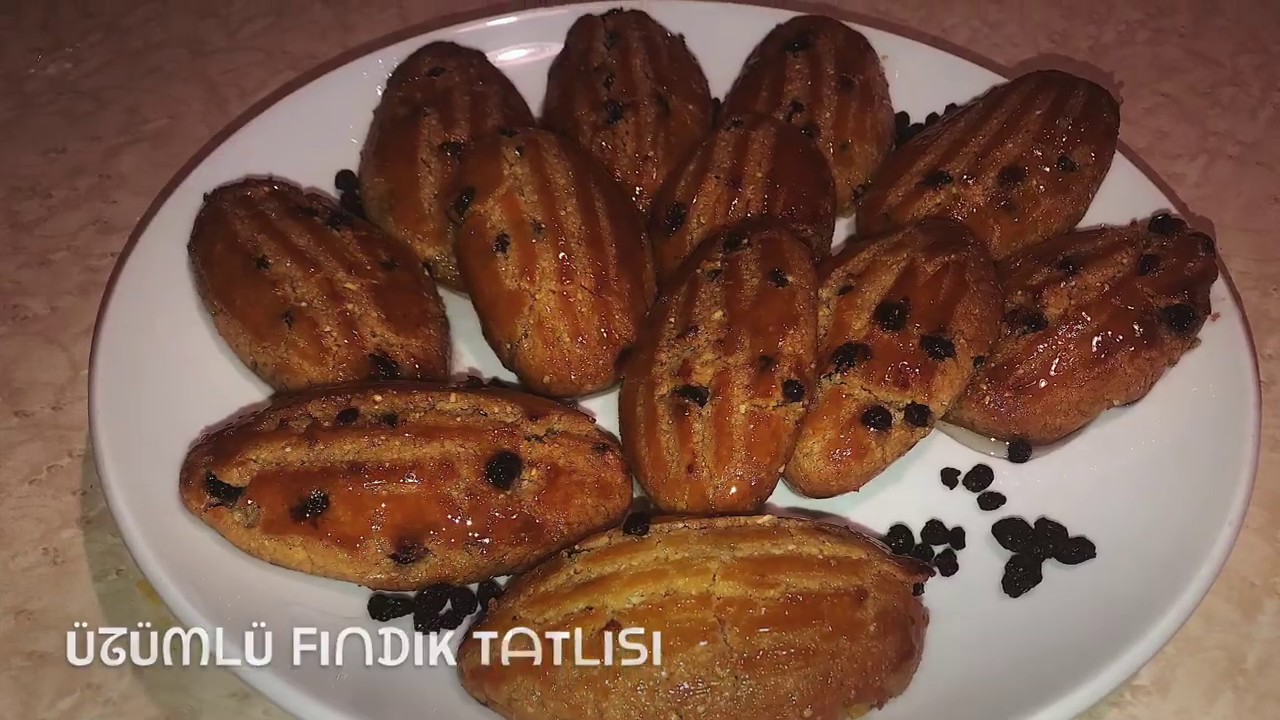 ÜZÜMLÜ FINDIK TATLISI 🌰 - YouTube
