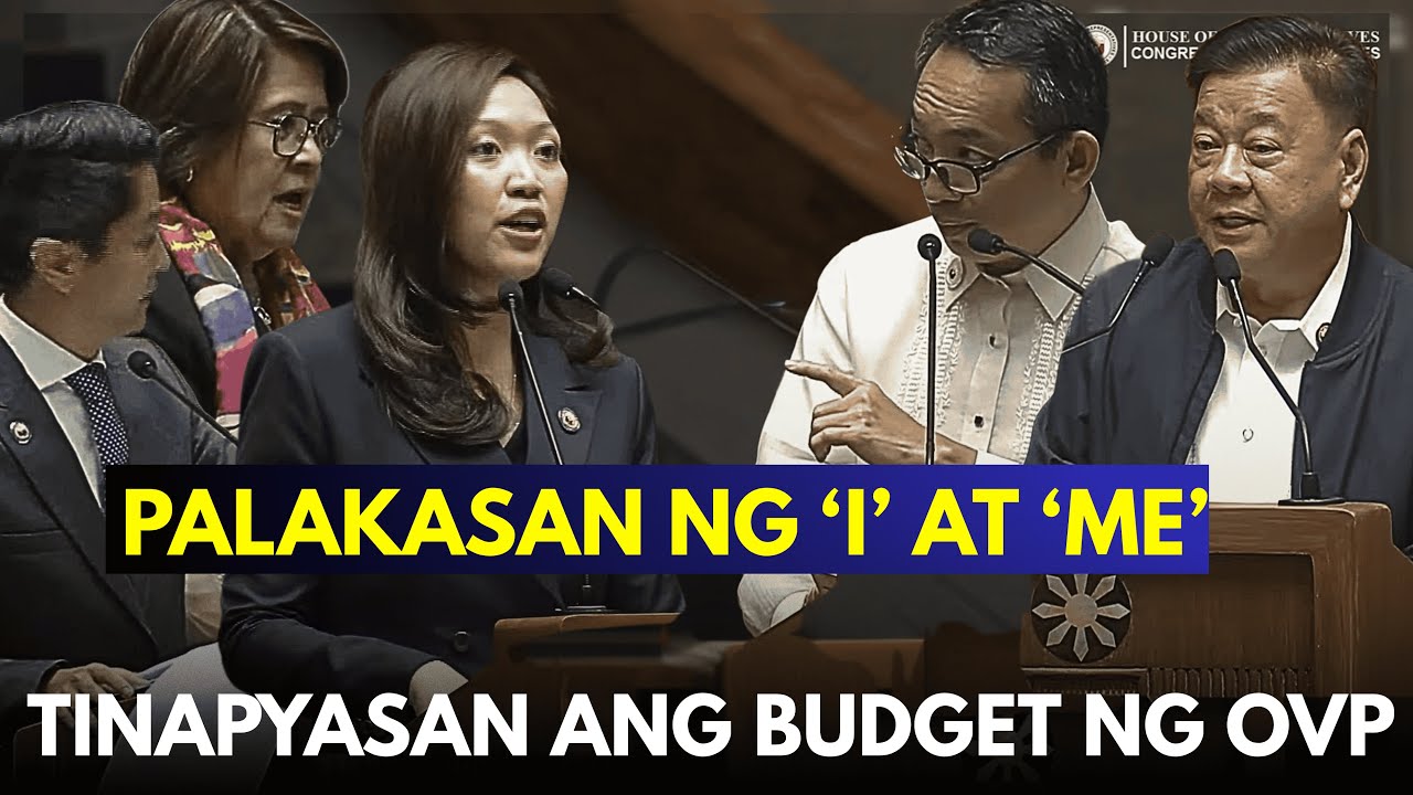 PALAKASAN NG SIGAW NG 'I' AT 'ME' / TINAPYASAN ANG BUDGET NG OVP - YouTube