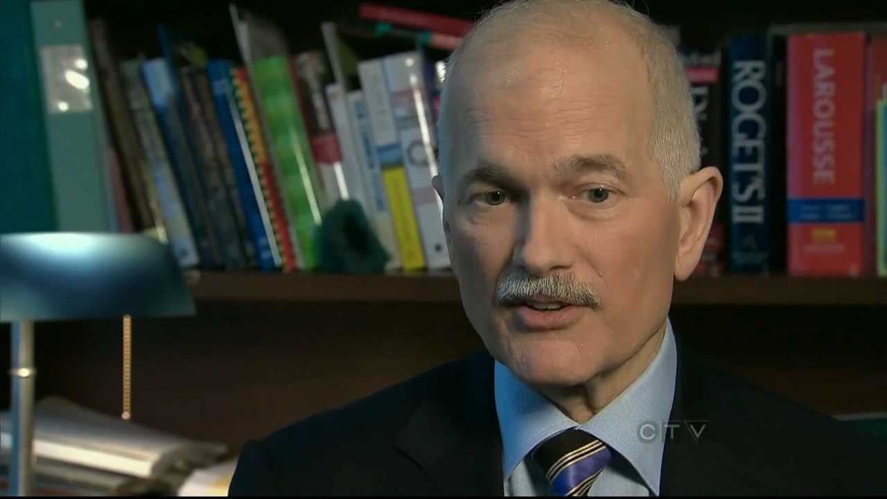 Jack Layton 1950 - 2011 (CTV coverage) - YouTube