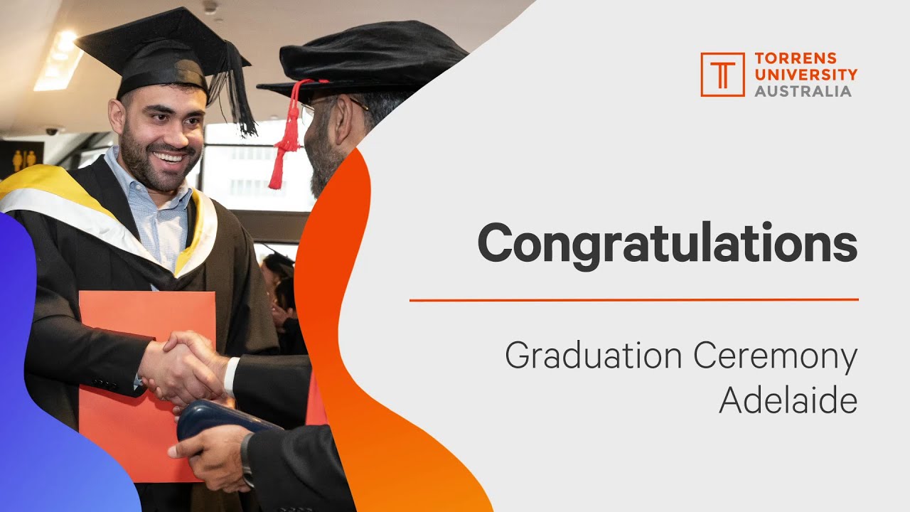 2024 Adelaide Graduation for Hospitality, Business and BMIHMS - YouTube