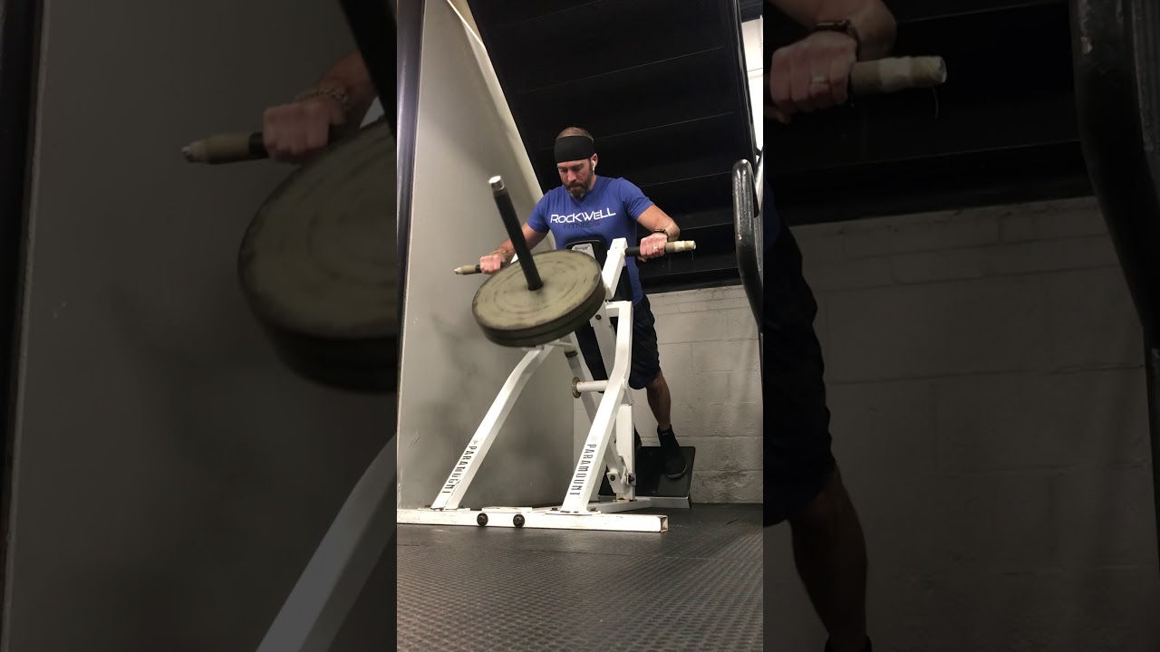 T-bar row prone grip - YouTube