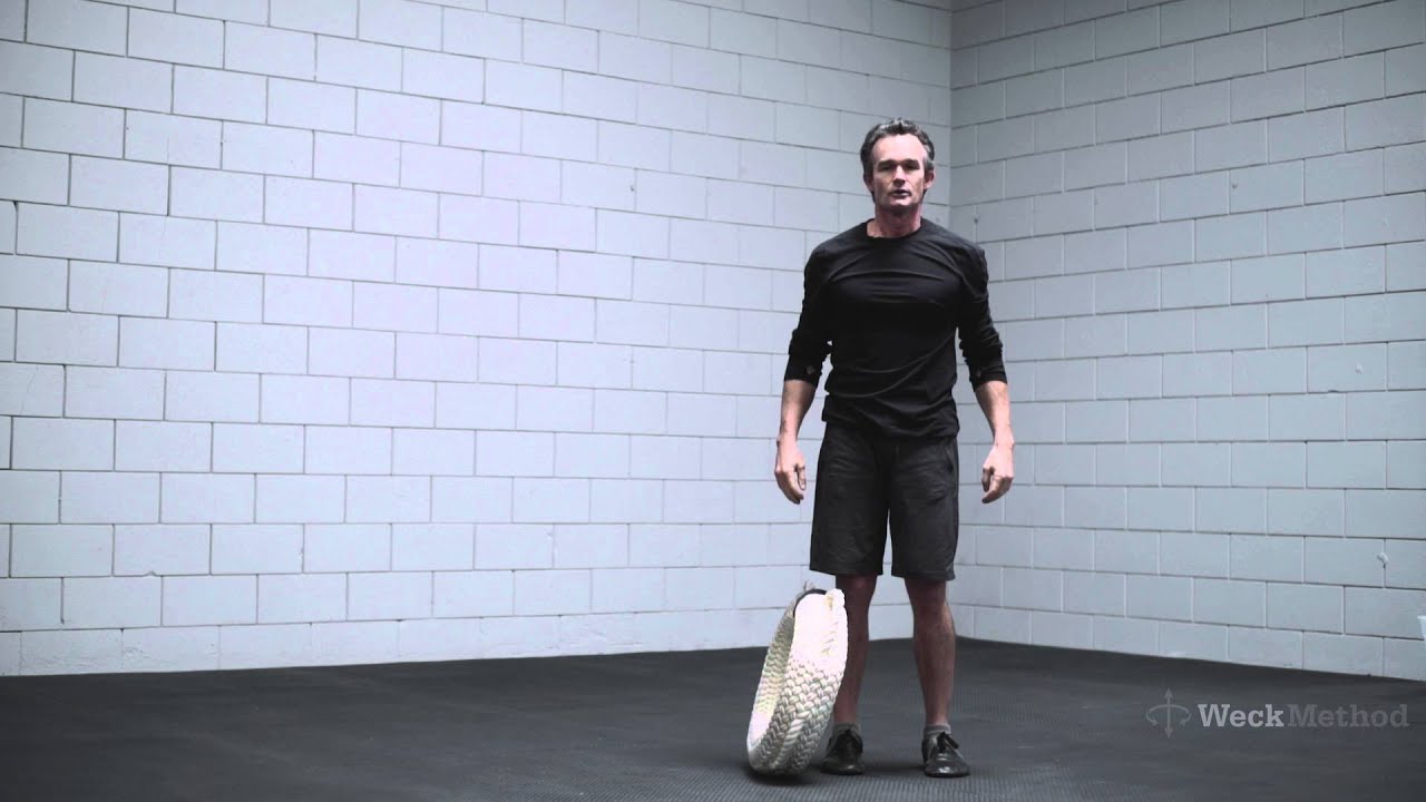 LifeSaver Rope Rotatonal Movement Training: Rotating Lunges - YouTube