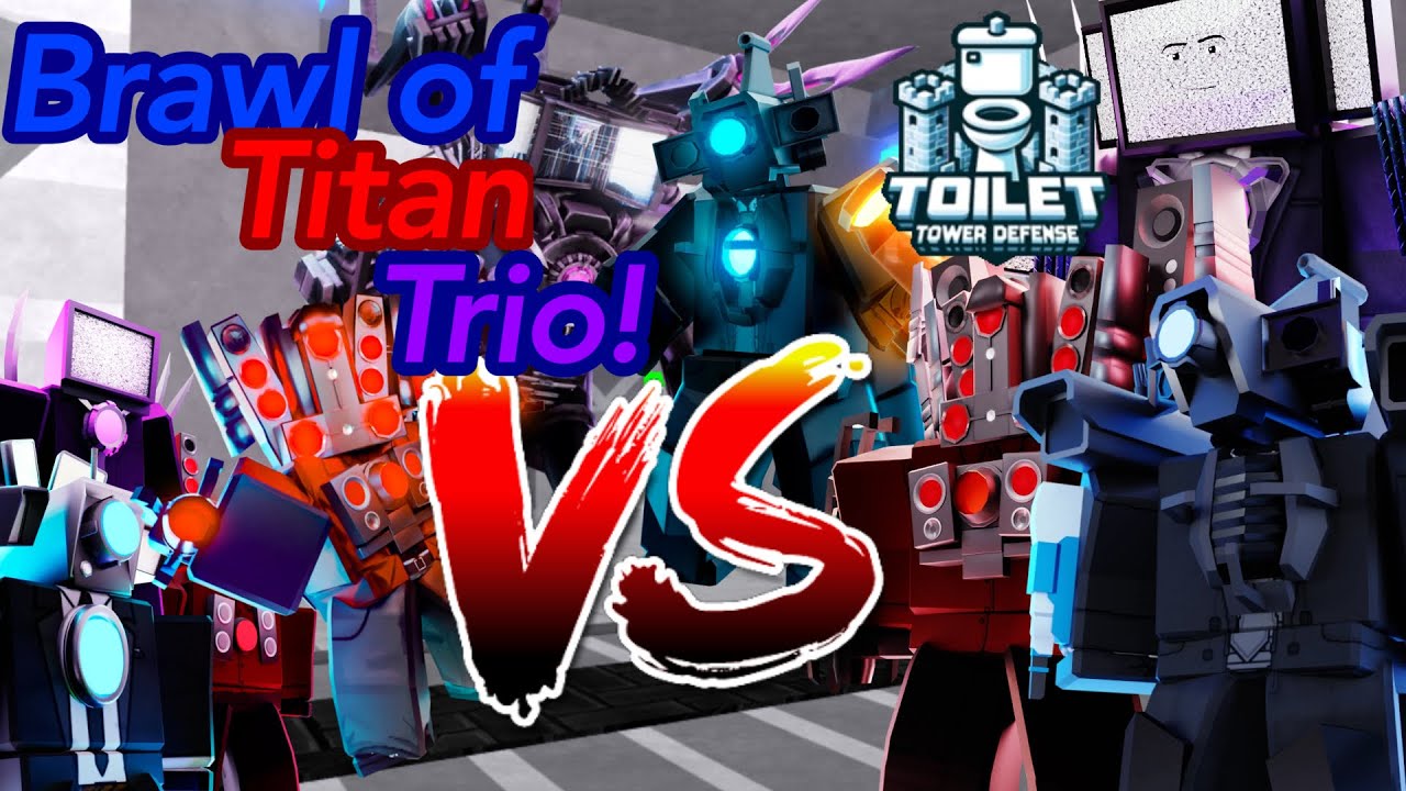 Old Titan Trio Vs Upgraded Titan Trio Vs Injured Titan Trio! Toilet ...