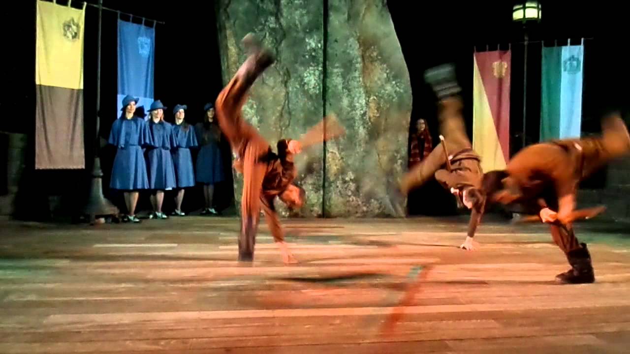 Wizarding World Of Harry Potter Triwizard Dance - YouTube