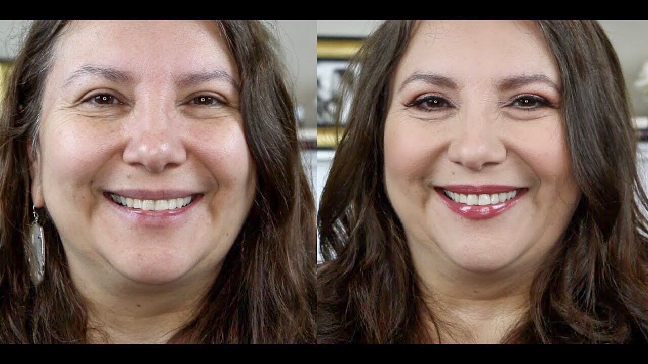 Makeup on my Mom | Mature Skin Makeup Tutorial with Mirenesse - YouTube