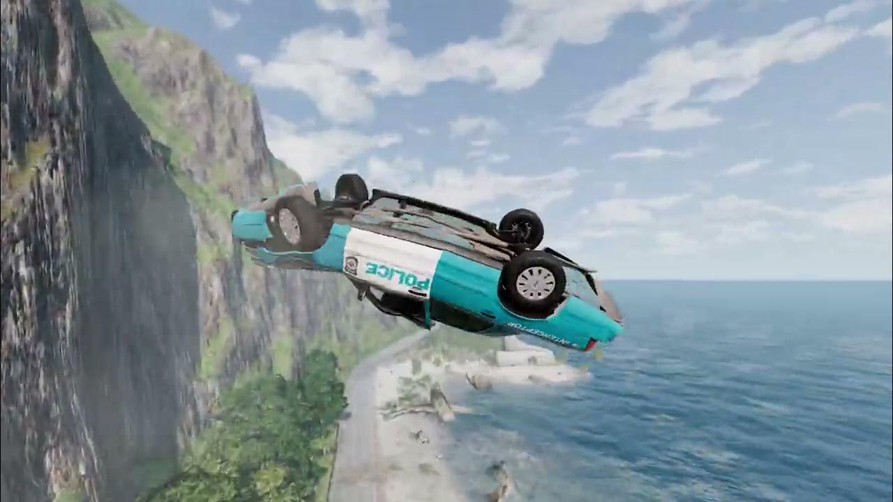 Crazy High Speed Car Crashes - BeamNG.drive - YouTube