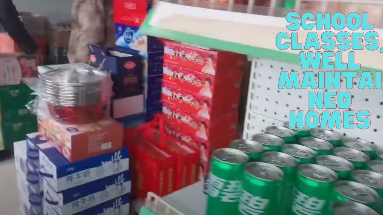 School classes, well maintained homes - YouTube