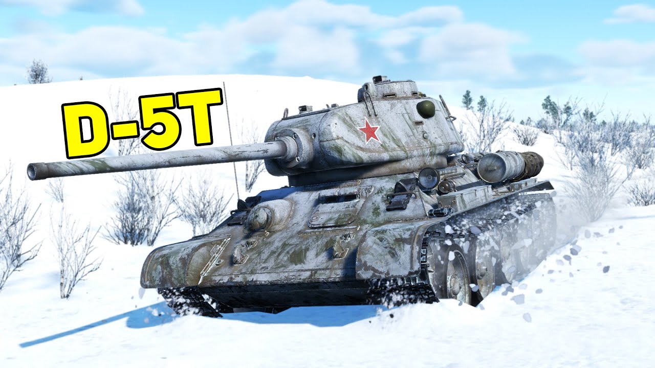 T-34-85(D-5T) | War Thunder 🇵🇱 - YouTube