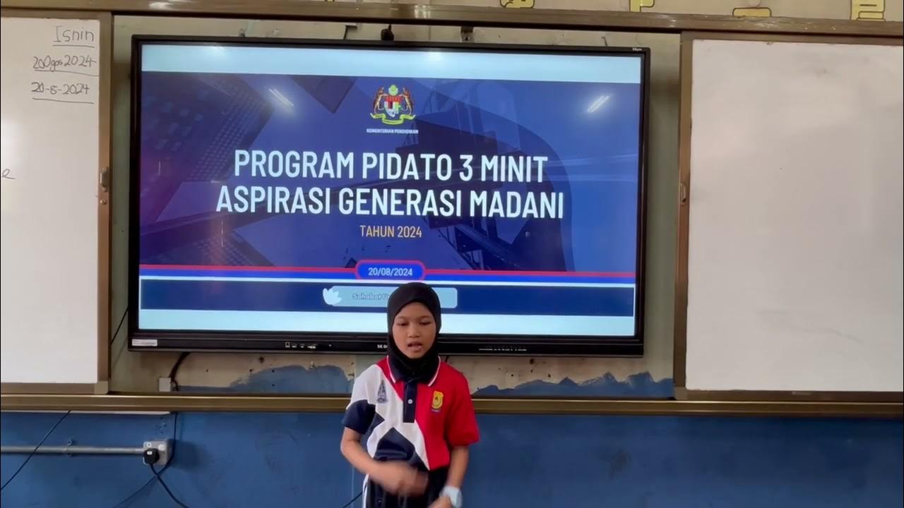 Program Pidato 3 Minit Aspirasi Generasi Madani Tahun 2024 - YouTube