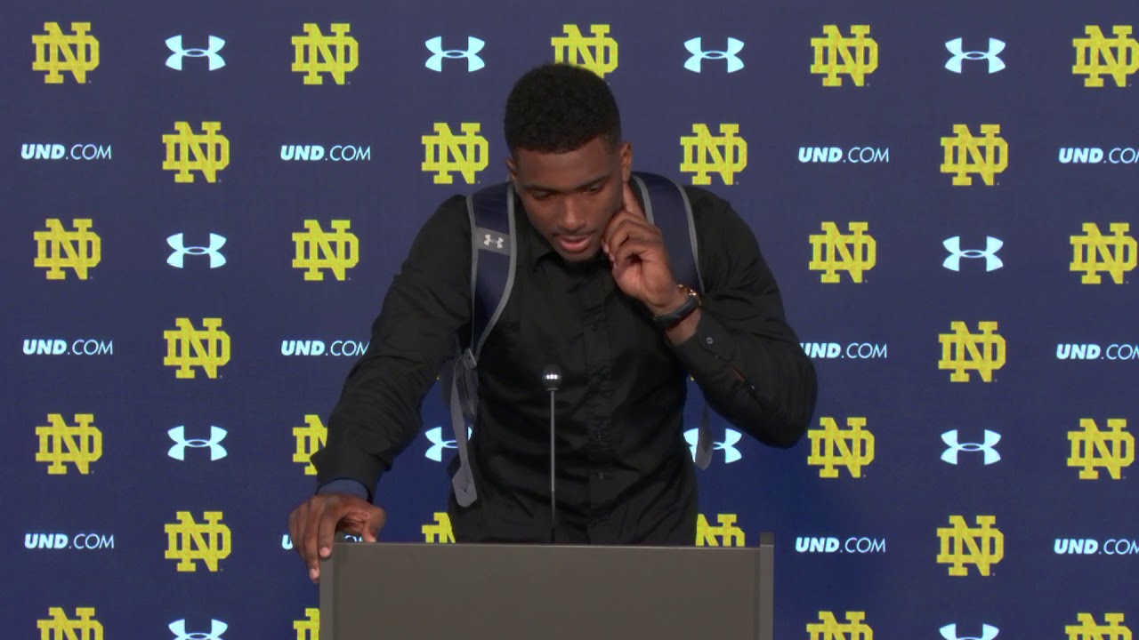 Brandon Wimbush Post-Game Press Conference - Miami (OH) - YouTube