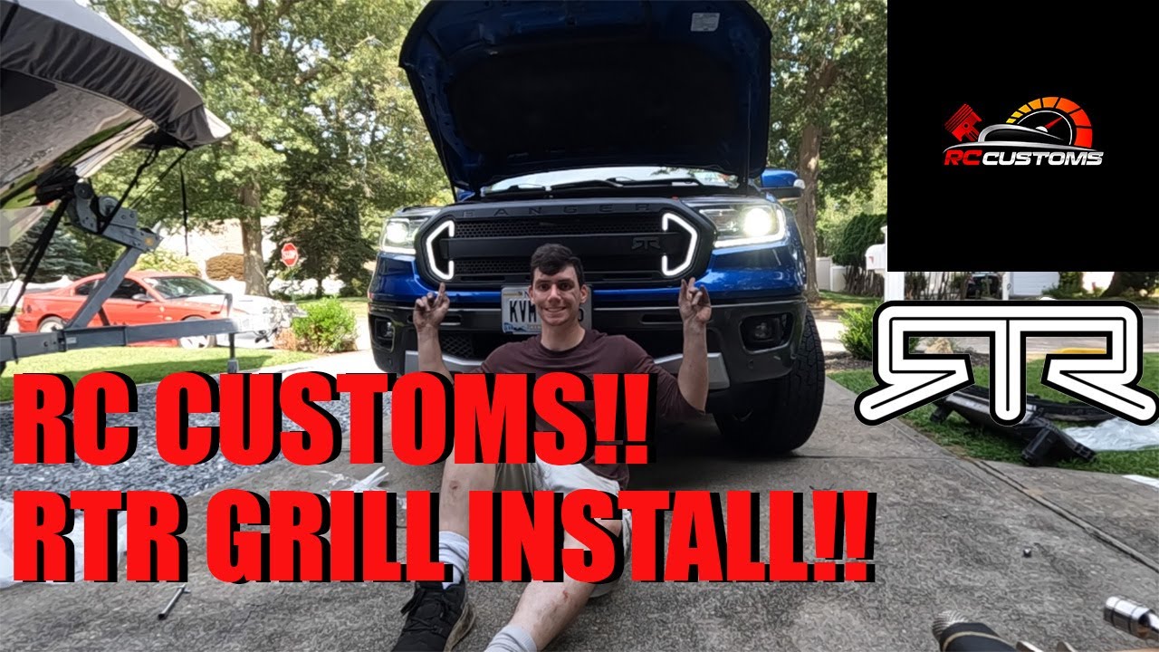 Installing The RTR Grill on the Ford Ranger!! - YouTube
