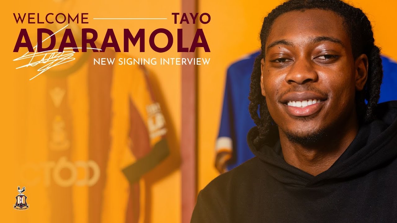 SIGNING INTERVIEW: Adaramola ready to make impression - YouTube