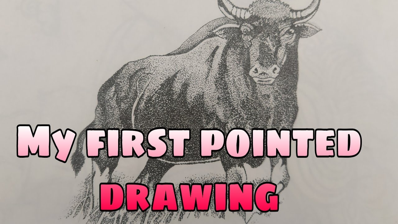 my first pointed drawing | black Ball pen drawing | Ball pen sketch ...