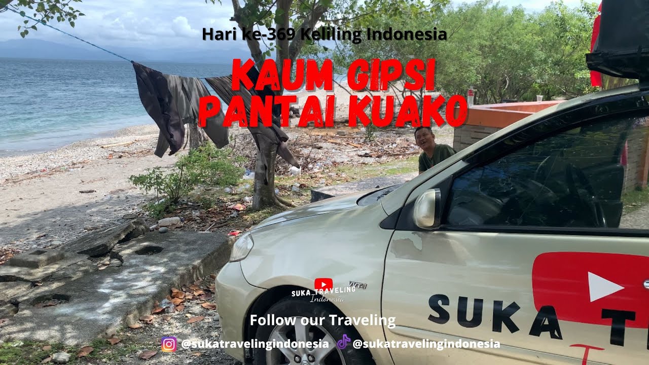 Rujak Buah Pantai Tanjung Kuako ||Hari ke-369 Keliling Indonesia - YouTube