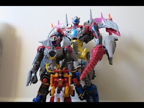 Power Rangers 2017 Movie Megazord Combination Review & Comparison