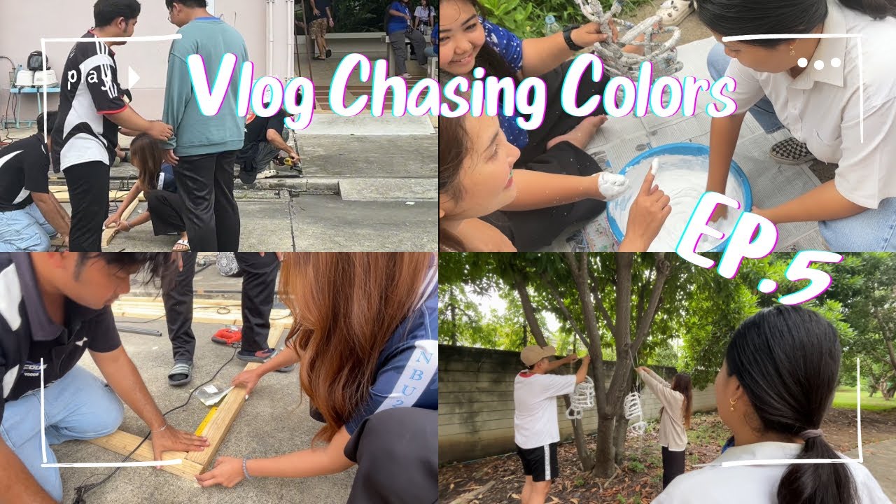 #vlog Chasing Color Ep.5 นิเทศสร้าง นิเทศก่อ - YouTube