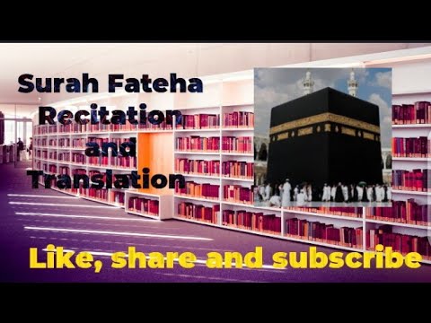 Surah Fateha with translation #islamicstatus - YouTube