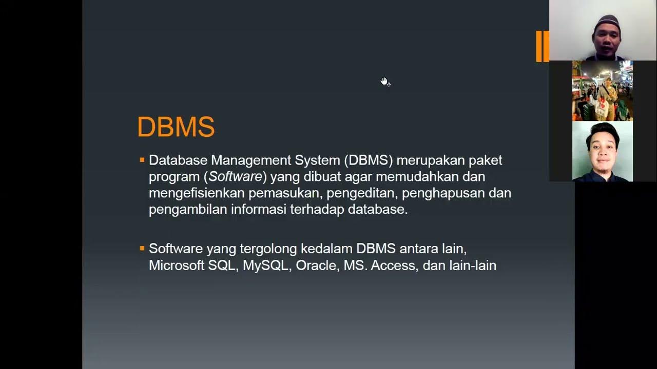 Database Part 1 Youtube