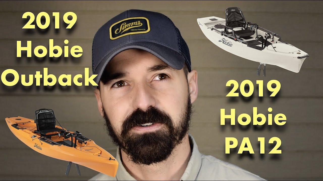 Side by Side: 2019 Hobie Outback & 2019 Hobie Pro Angler 12 Comparison ...