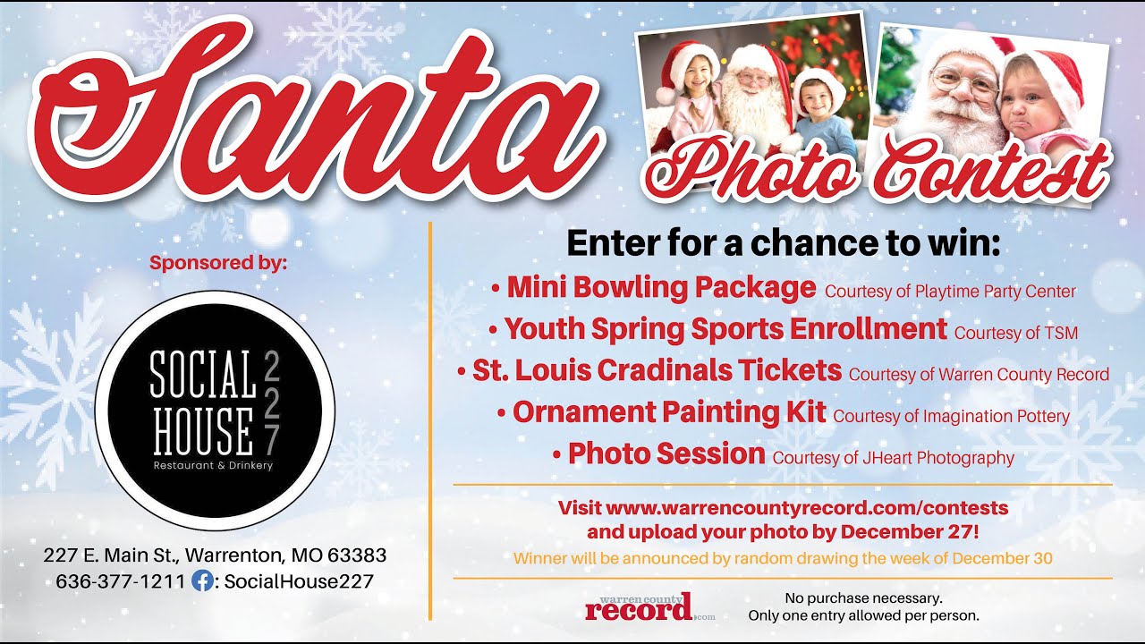 Santa Photo Contest Winners - YouTube