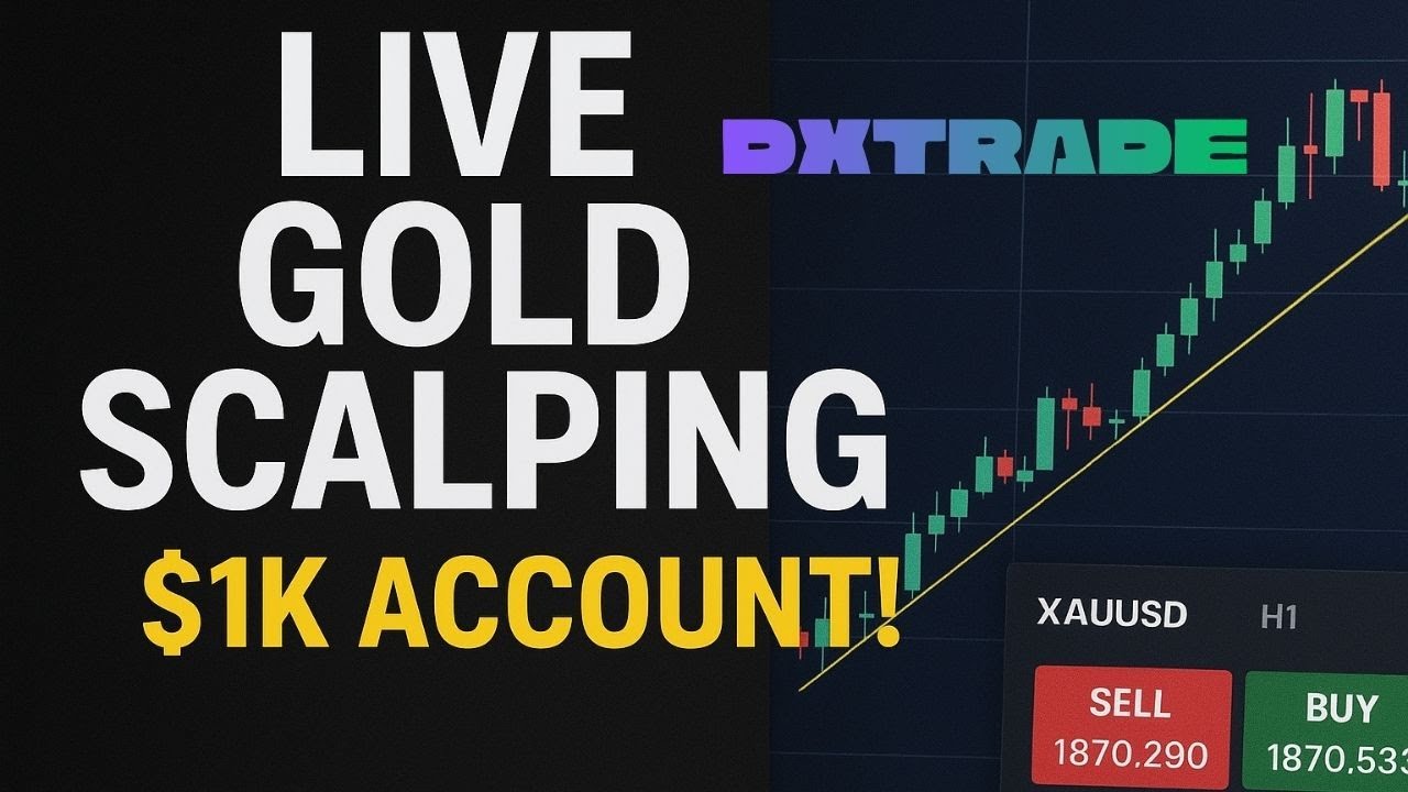 Live Forex Trading on a $1,000 Instant Funding Account (DXTrade) - YouTube