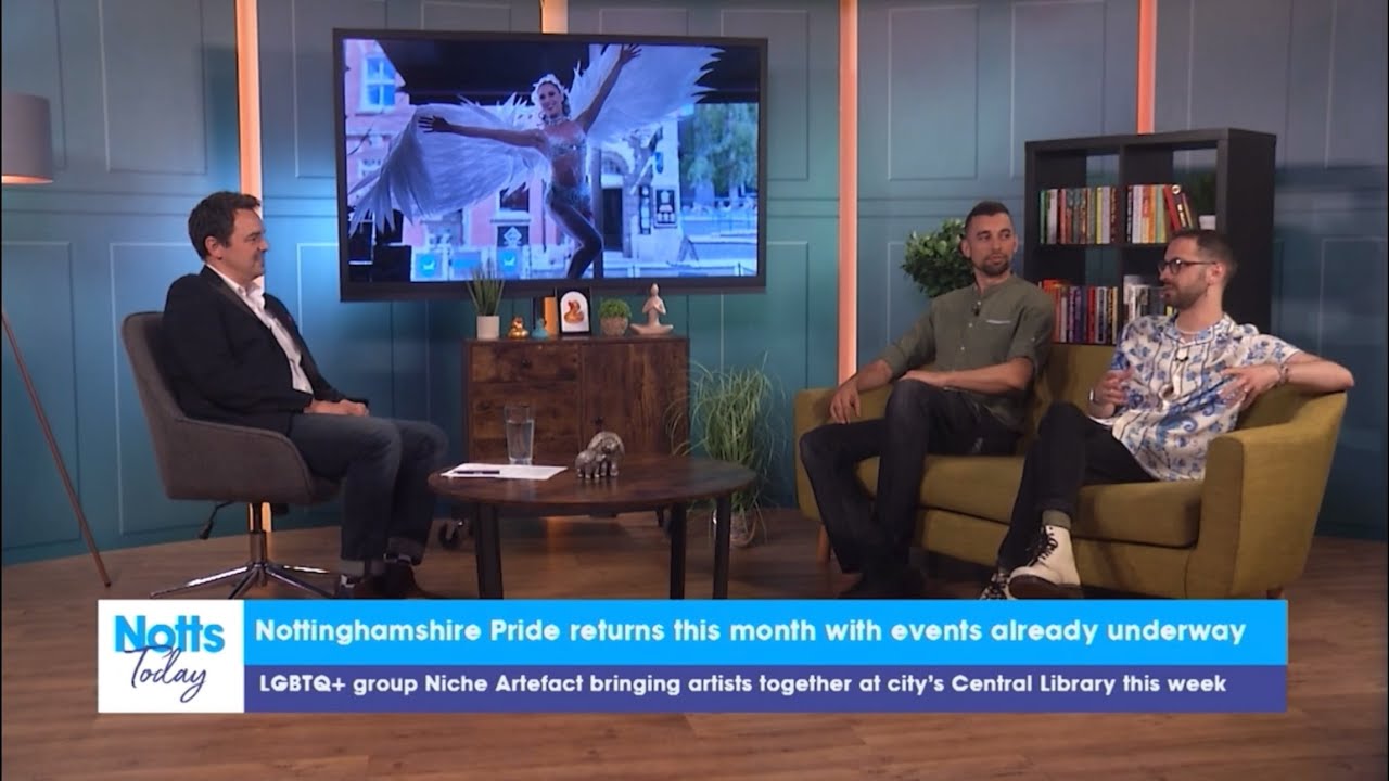 Al Booth NottsTV interview with Niche Artefact Founder Robin Da Silva ...