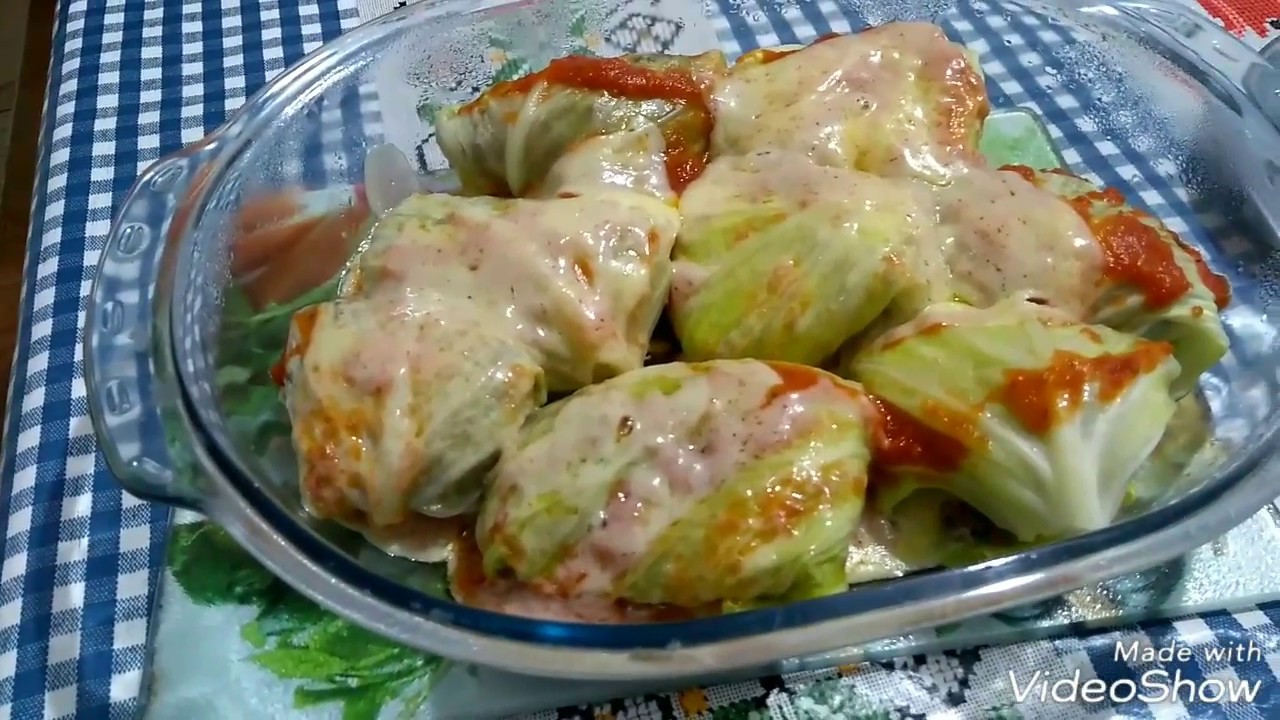Como fazer charuto de repolho com carne moída. - YouTube