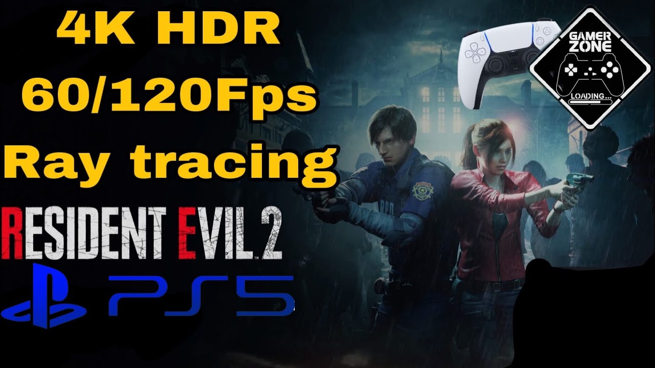 (PS5) Resident Evil 2 Remaek // 4K HDR 60/120 Fps // Raytracing - YouTube