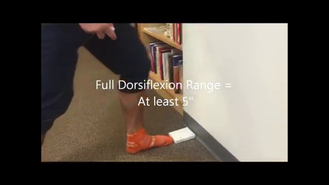 Use a Ruler to Test for Restricted Ankle Dorsiflexion & Mobility ...