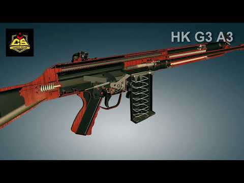 HK G3 A3 PİYADE TÜFEĞİ