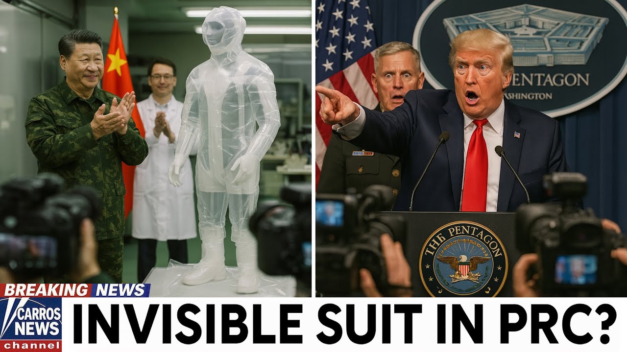 PENTAGON DOOMED: China Unveils First Military Invisible Suit - YouTube