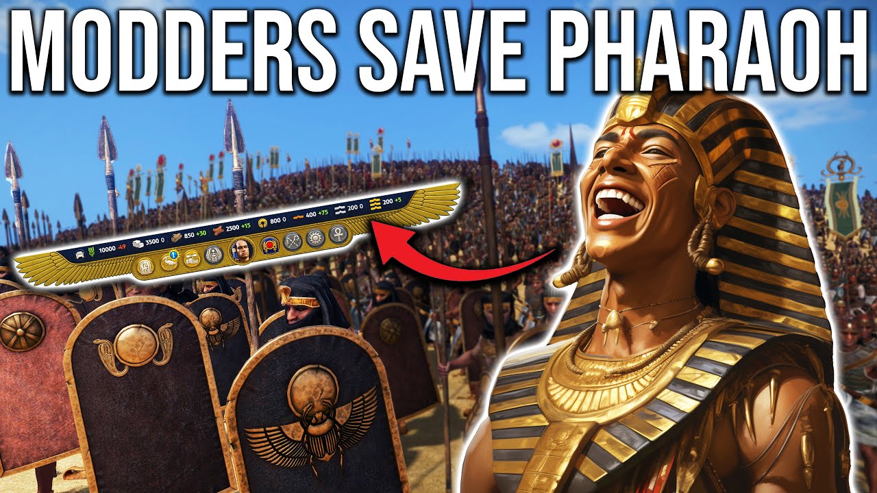 Honestly, these amazing mods make Total War Pharaoh SO much better - YouTube